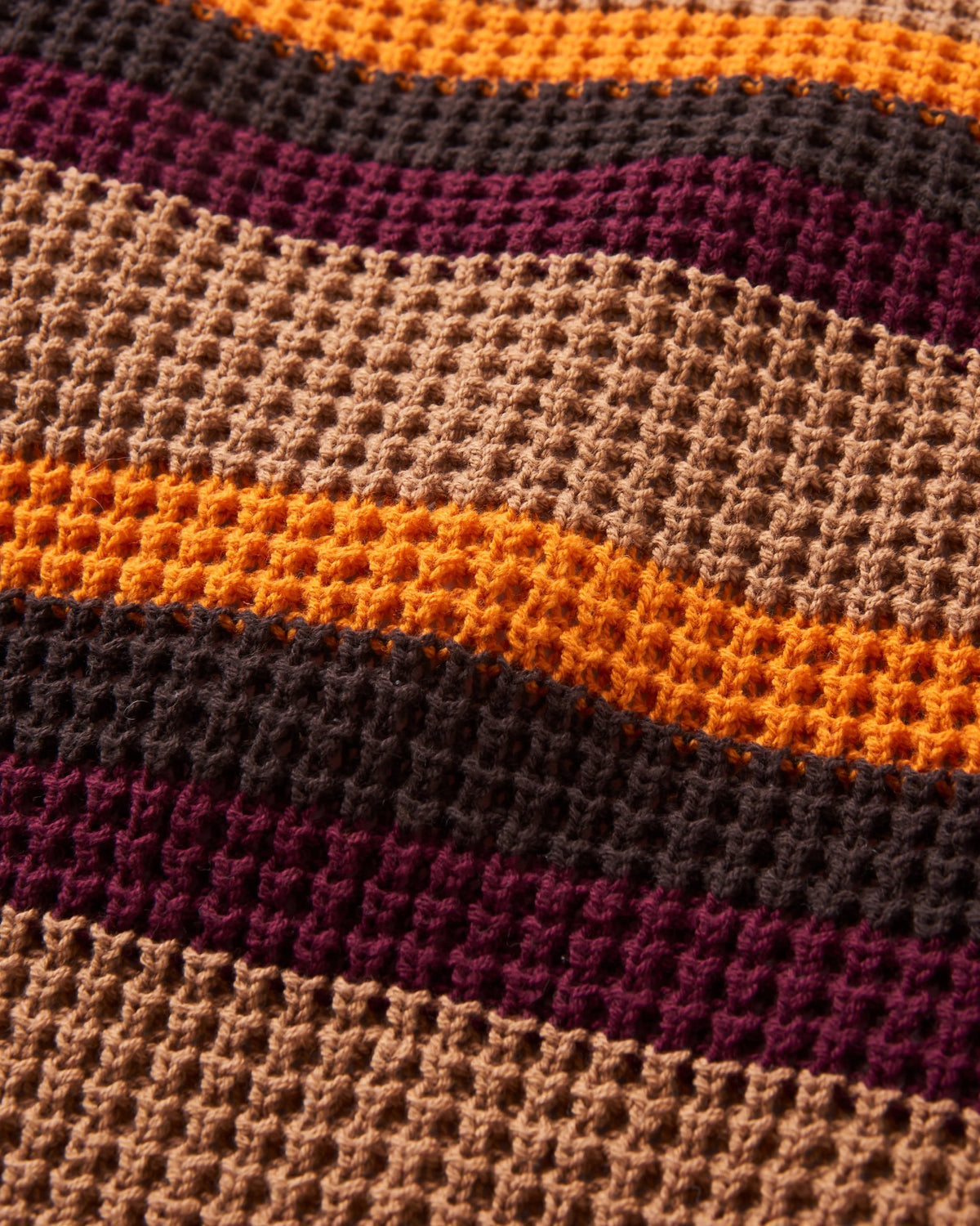 Reflection Stripey Jumper Toffee Brown Multi Stripe – Passenger