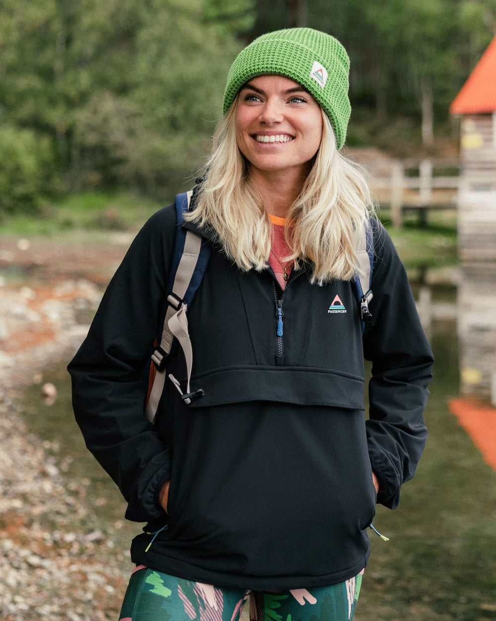 Ocean Softshell Anorak Black – Passenger
